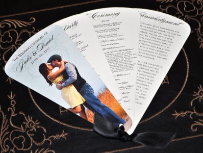 8 Unique & Alternative Ways to Display Your Wedding Program - Bespoke ...