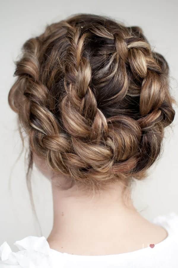 50 Hair Tutorials & How To's To Inspire You! DIY hair styles wedding ...