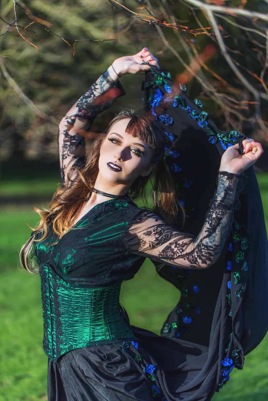 A Styled Gothic Shoot with Silverstar Photographic | DIY wedding blog ...