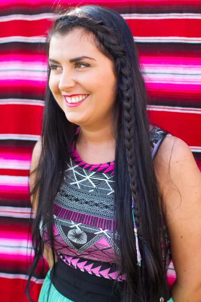 How to Create a Simple Side Braid | Bespoke-Bride: Wedding Blog