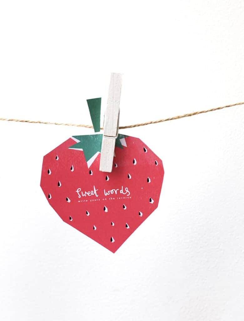 FREE PRINTABLE FRUIT THEMED CARDS FOR GUEST BOOK WELL WISHES AT YOUR ...