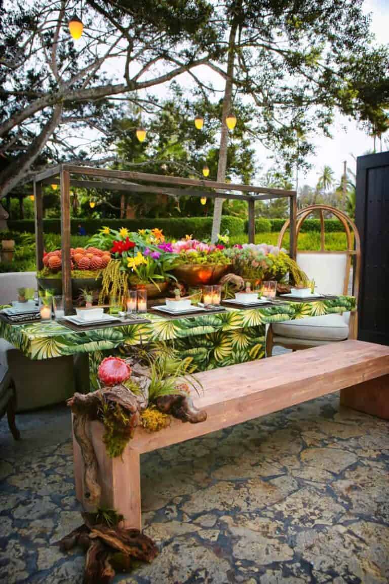 HOW TO TROPICAL TABLE DECOR | Bespoke-Bride: Wedding Blog