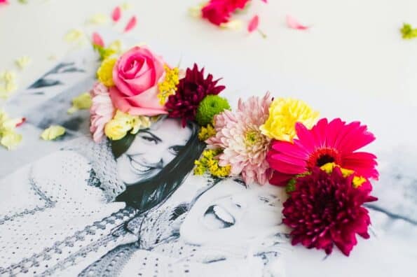 3D FLOWER PHOTO ART TUTORIAL WITH FRESH FLOWERS | Bespoke-Bride ...