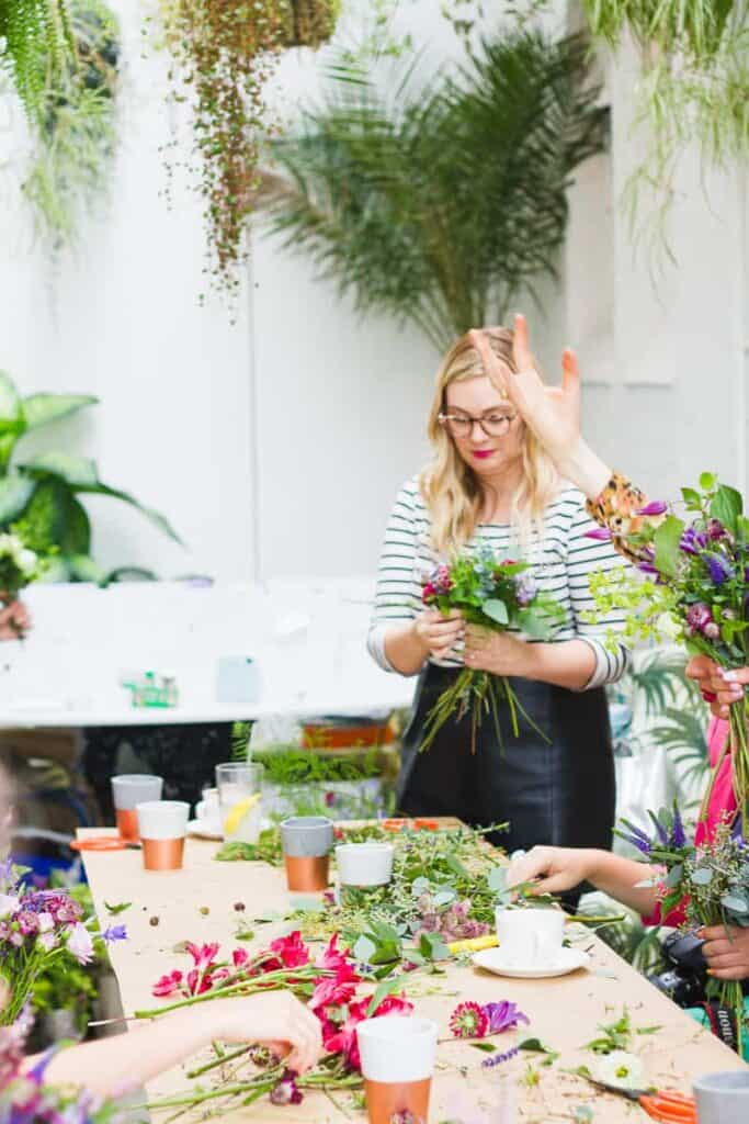 A FABULOUS FLORAL WORKSHOP WITH ETSY | Bespoke-Bride: Wedding Blog