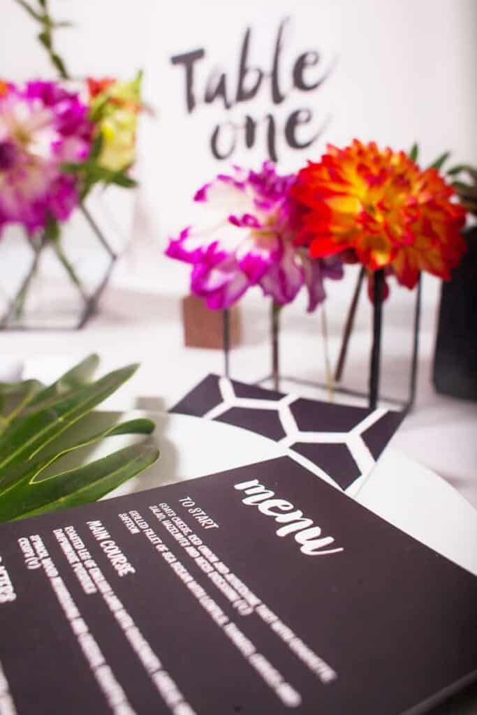 GEOMETRIC WEDDING INSPIRATION WITH AN ASIAN-FUSION THEME | Bespoke ...