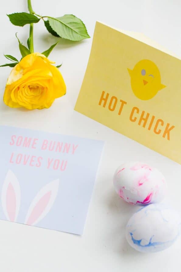 3 FREE PRINTABLE EASTER CARDS WITH PUNS BUNNY DESIGN, CHICK DESIGN ...