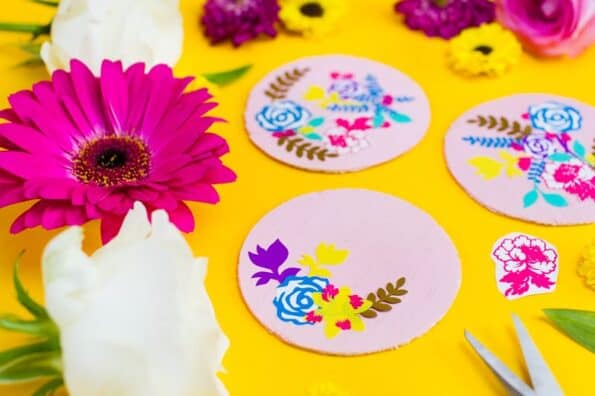 DIY FLORAL COASTERS FOR YOUR TABLE DECOR OR WEDDING FAVOURS! | Bespoke ...