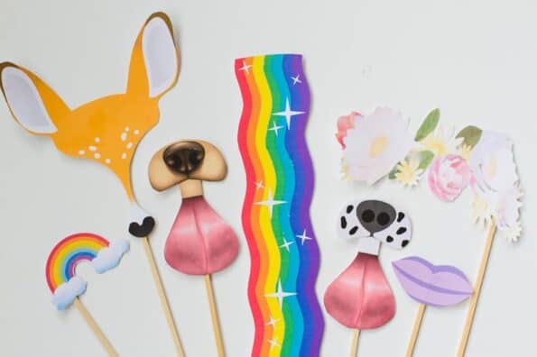 FREE PRINTABLE PHOTOBOOTH SNAPCHAT PROPS FOR YOUR WEDDING! | Bespoke ...