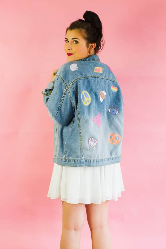 DIY DENIM BRIDE PATCH JACKET | Bespoke-Bride: Wedding Blog