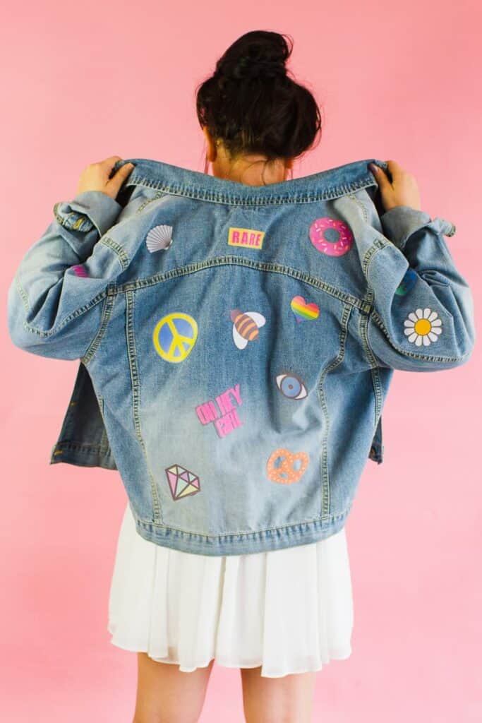 DIY DENIM BRIDE PATCH JACKET | Bespoke-Bride: Wedding Blog