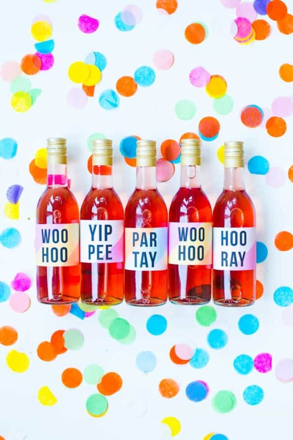 FREE PRINTABLE BOTTLE LABEL PARTY WRAPPERS | Bespoke-Bride: Wedding Blog