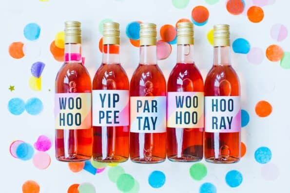 FREE PRINTABLE BOTTLE LABEL PARTY WRAPPERS | Bespoke-Bride: Wedding Blog
