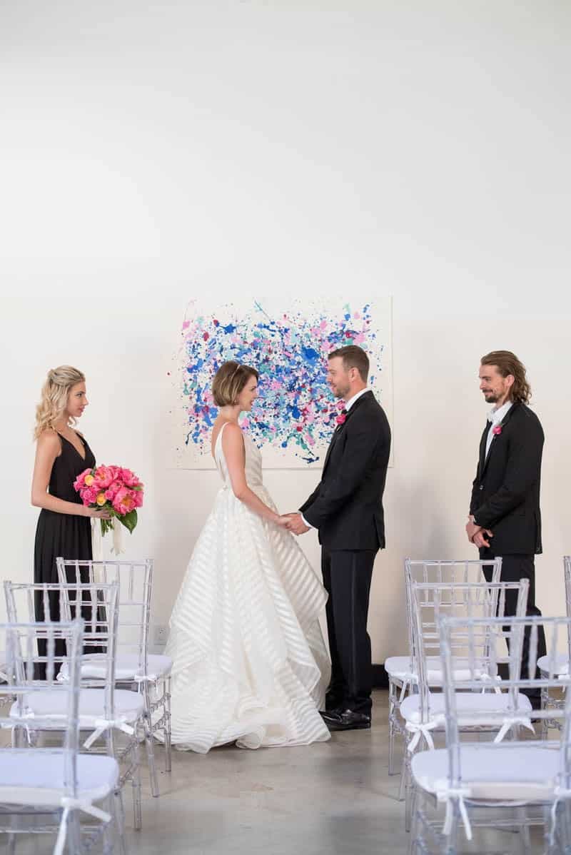 JACKSON POLLOCK ARTIST INSPIRED WEDDING | Bespoke-Bride: Wedding Blog