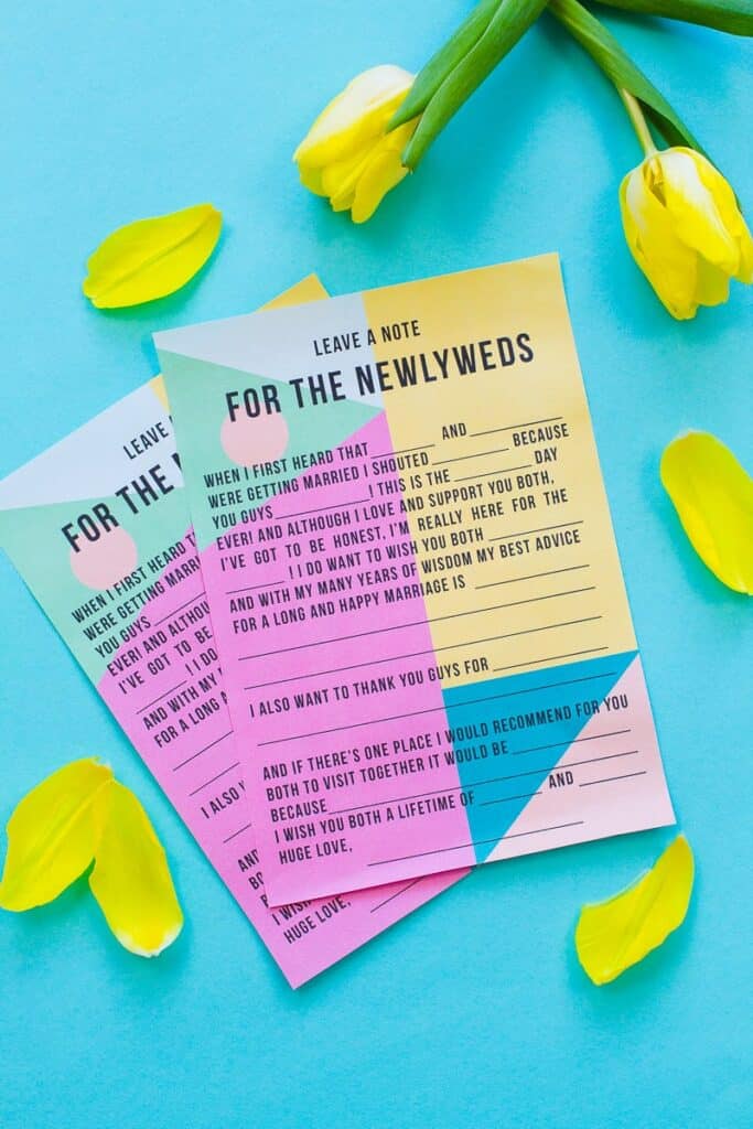 PRINT THIS FREE WEDDING AD LIB GAME TO ENTERTAIN YOUR GUESTS! | Bespoke ...