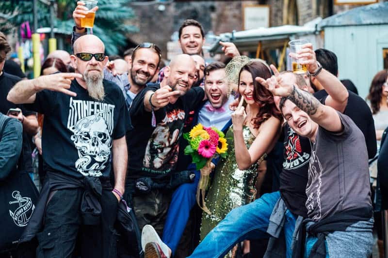 NEON RAVE WEDDING IN CAMDEN | Bespoke-Bride: Wedding Blog