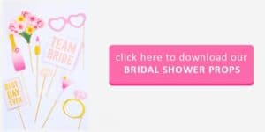 PRINTABLE BRIDAL SHOWER PHOTO BOOTH PROPS & HEN PARTY BACHELORETTE ...