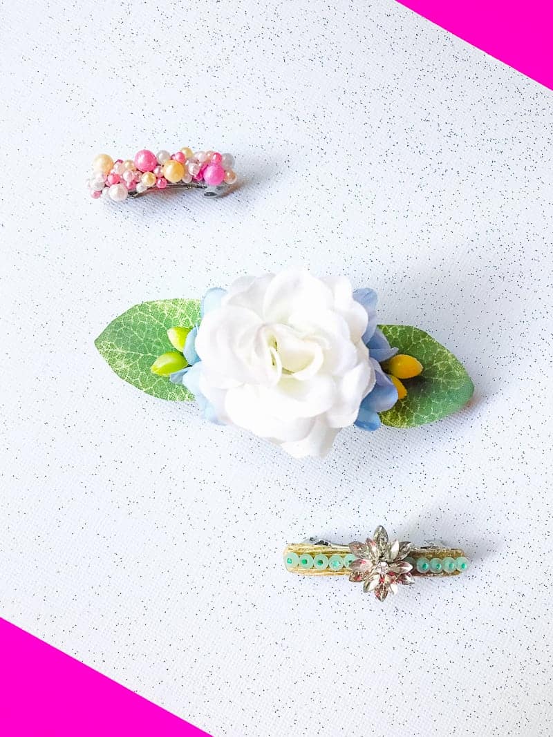 DIY SPRING WEDDING HAIR CLIPS: FLOWER HAIR CLIP VINTAGE HAIR CLIP ...