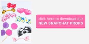 FREE PRINTABLE PHOTOBOOTH SNAPCHAT PROPS FOR YOUR WEDDING! | Bespoke ...