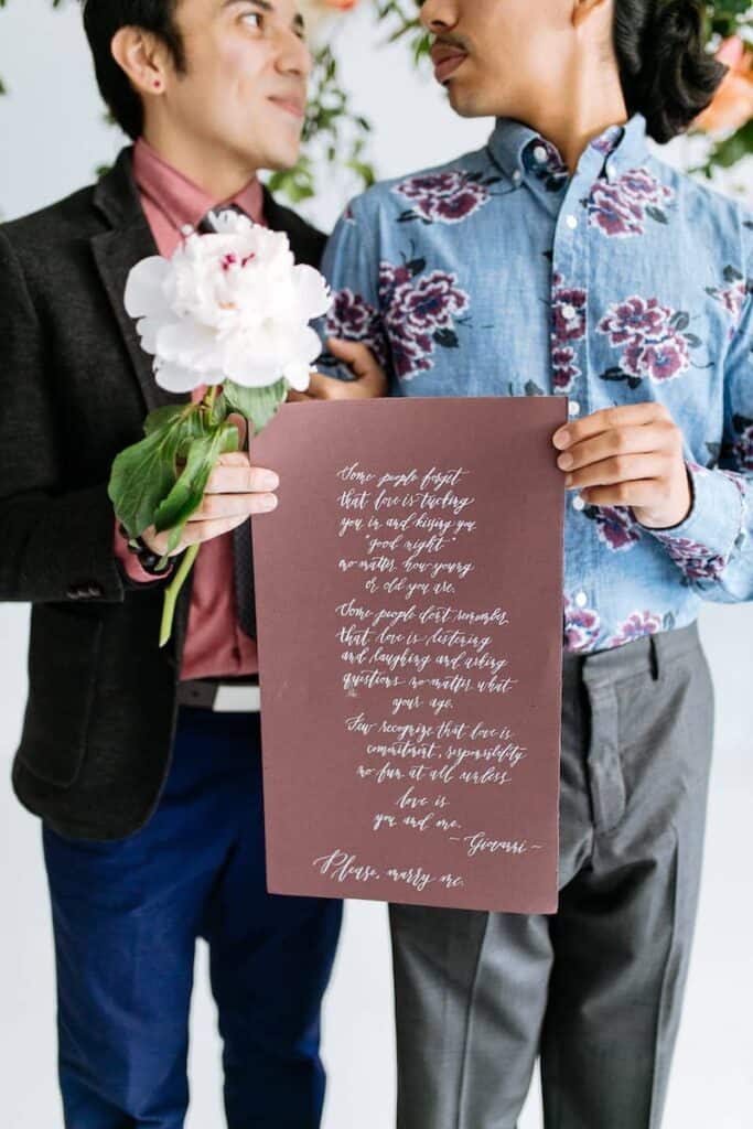 POETRY INSPIRED ENGAGEMENT | Bespoke-Bride: Wedding Blog