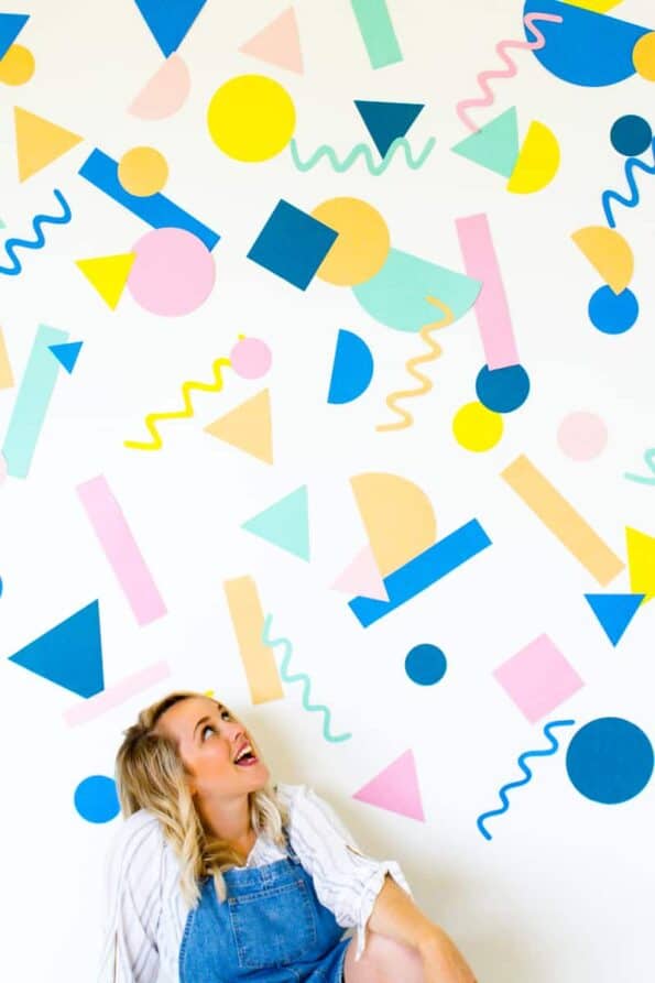 RETRO SHAPES EASY BACKDROP DIY | Bespoke-Bride: Wedding Blog