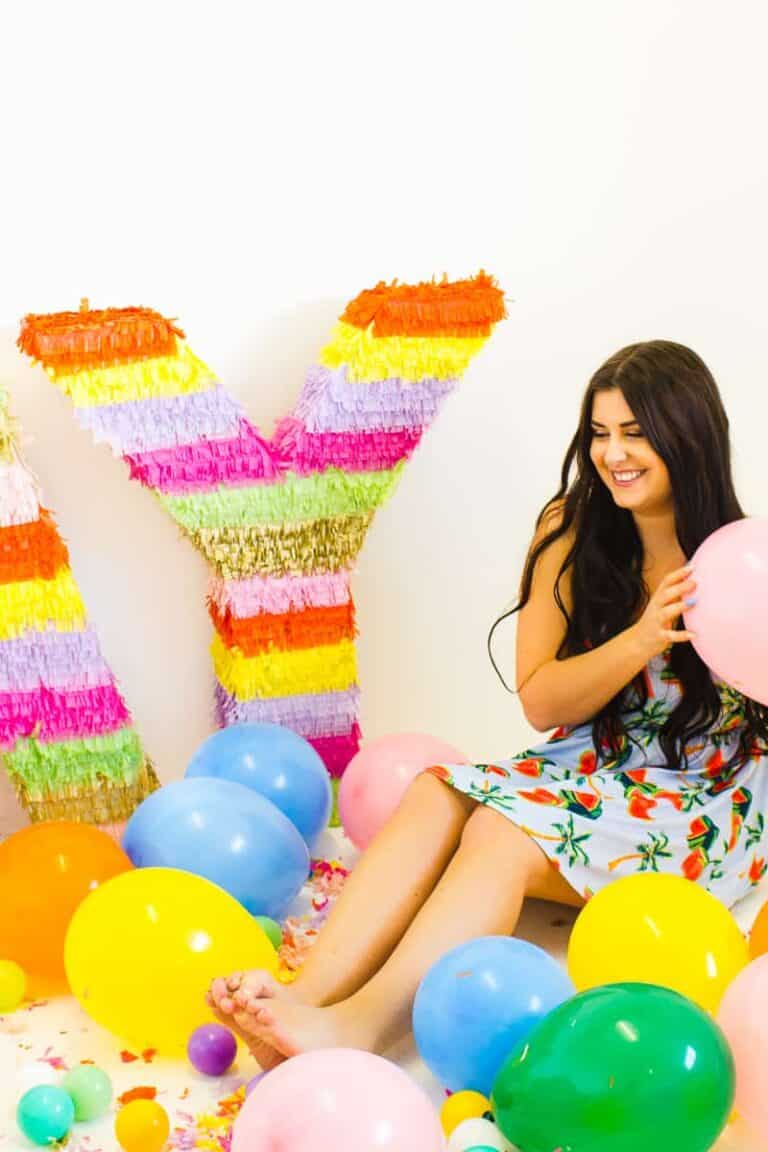 DIY GIANT MEXICAN COLOURFUL LETTERS! FUN WEDDING DECOR! | Bespoke-Bride ...