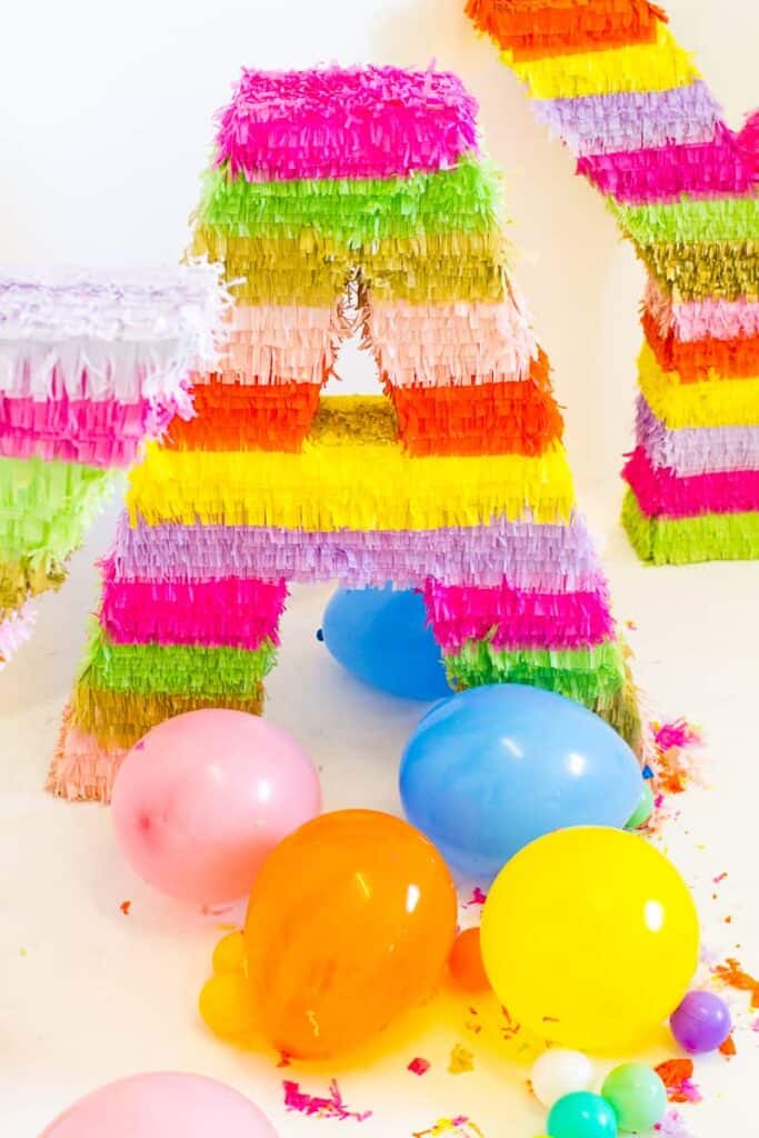 DIY GIANT MEXICAN COLOURFUL LETTERS! FUN WEDDING DECOR! | Bespoke-Bride ...