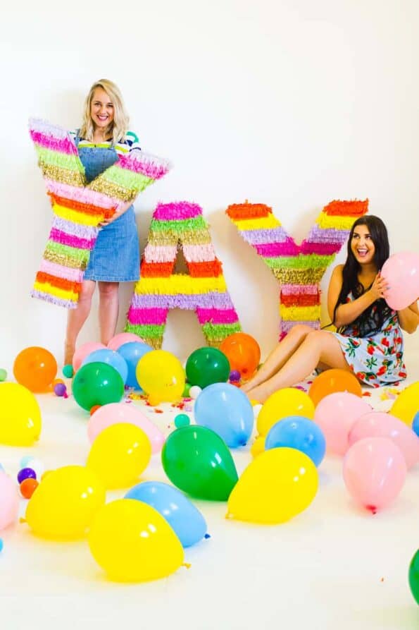 DIY GIANT MEXICAN COLOURFUL LETTERS! FUN WEDDING DECOR! | Bespoke-Bride ...