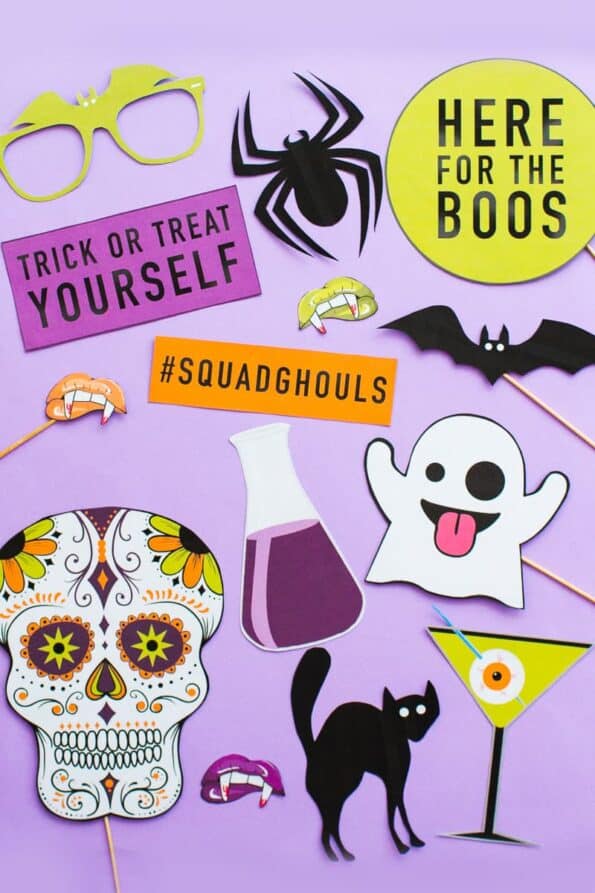 PRINTABLE HALLOWEEN PROPS FOR YOUR PHOTO BOOTH! | Bespoke-Bride ...