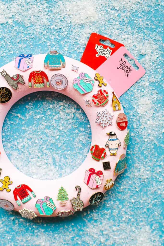 SHOW OFF YOUR ENAMEL PINS WITH THIS FUNKY DIY WREATH! | Bespoke-Bride ...