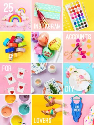 25 DIY AND CRAFT INSTAGRAM ACCOUNTS TO FOLLOW FOR INSPIRATION ...