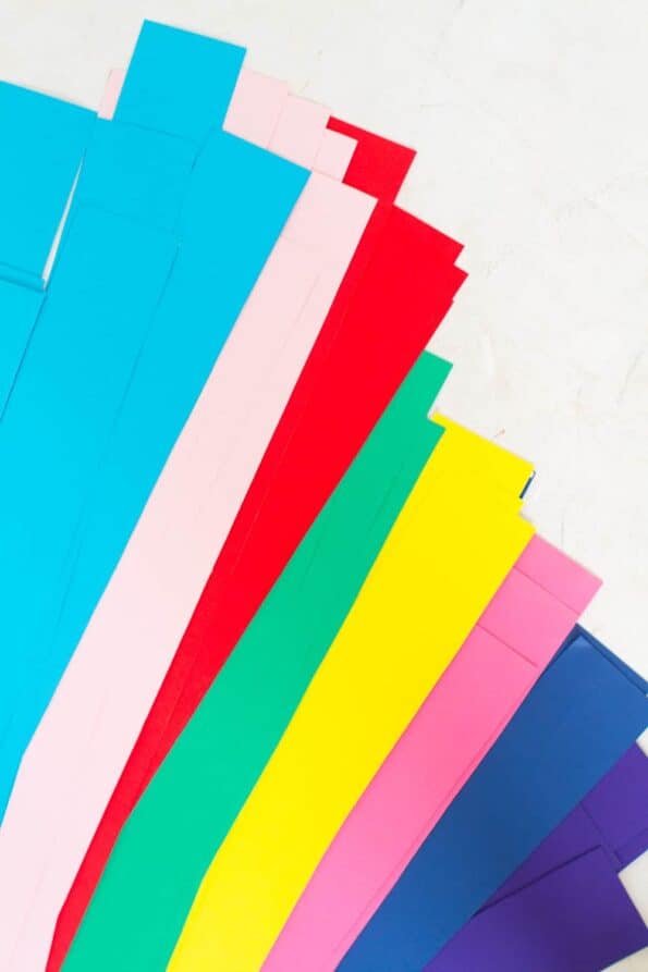 DIY STRIPED RAINBOW BACKDROP | Bespoke-Bride: Wedding Blog