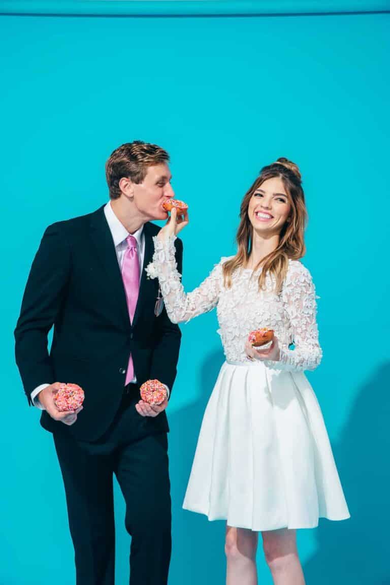 LET'S DANCE! A COLOURFUL MODERN SHOOT WITH LOTS OF FUN, CONFETTI ...