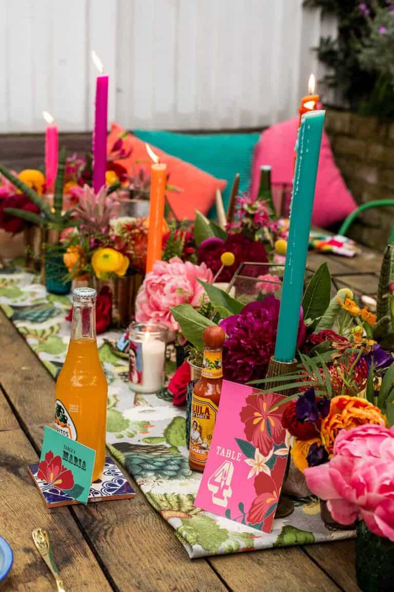 AUTHENTIC MEXICAN WEDDING INSPIRATION WITH BRIGHT BOLD COLOURS A FLOWER ...