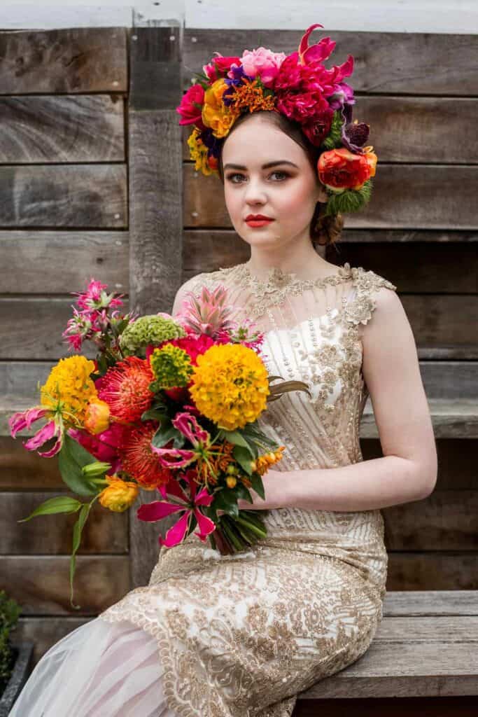 AUTHENTIC MEXICAN WEDDING INSPIRATION WITH BRIGHT BOLD COLOURS A FLOWER ...
