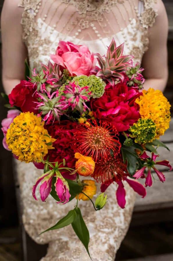 AUTHENTIC MEXICAN WEDDING INSPIRATION WITH BRIGHT BOLD COLOURS A FLOWER ...