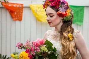 AUTHENTIC MEXICAN WEDDING INSPIRATION WITH BRIGHT BOLD COLOURS A FLOWER ...