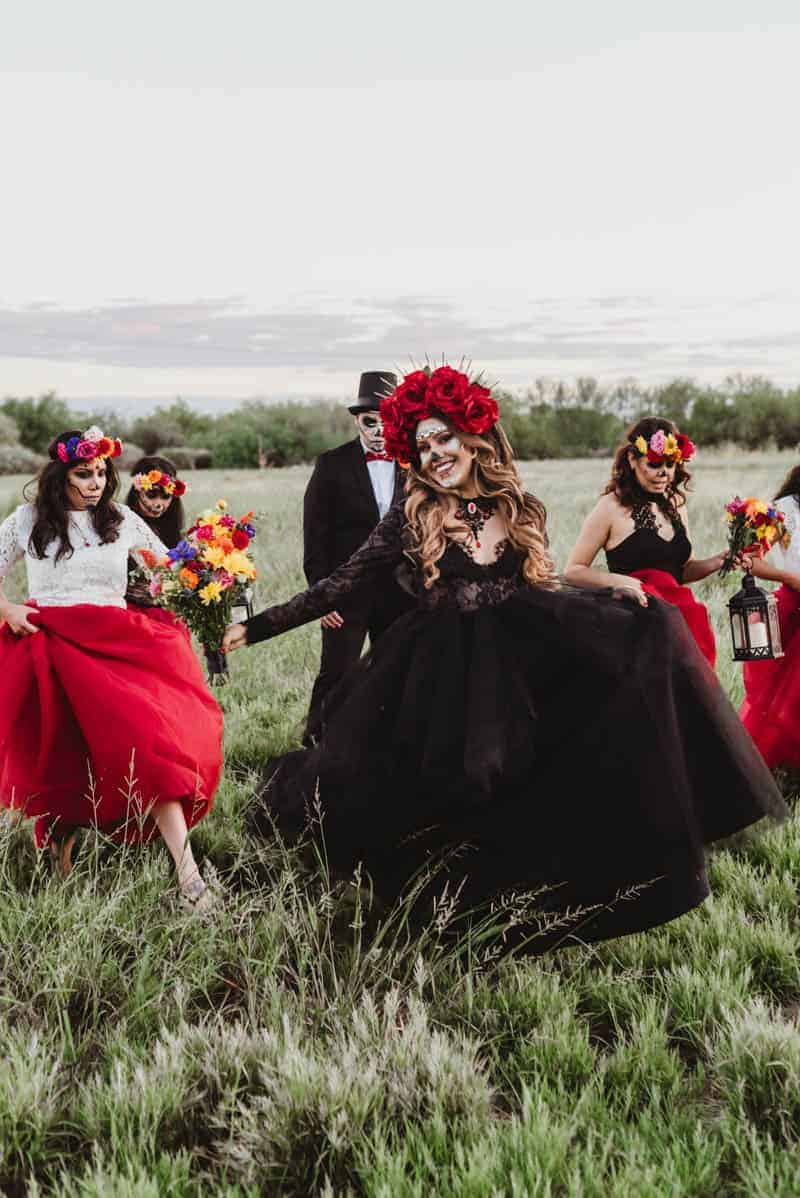 SPOOKTACULAR DAY OF THE DEAD WEDDING INSPIRATION | Bespoke-Bride ...