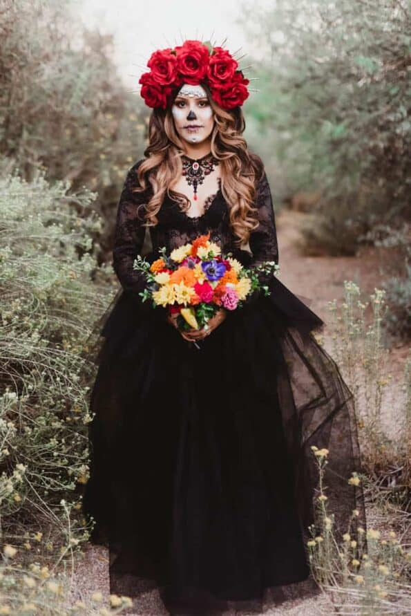 SPOOKTACULAR DAY OF THE DEAD WEDDING INSPIRATION - Bespoke-Bride ...