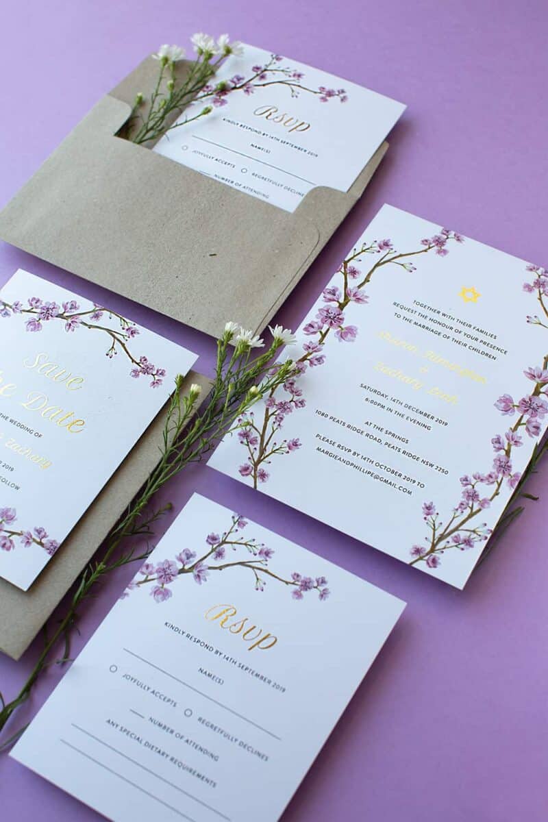 20 TOP FLORAL WEDDING INVITES | Bespoke-Bride: Wedding Blog