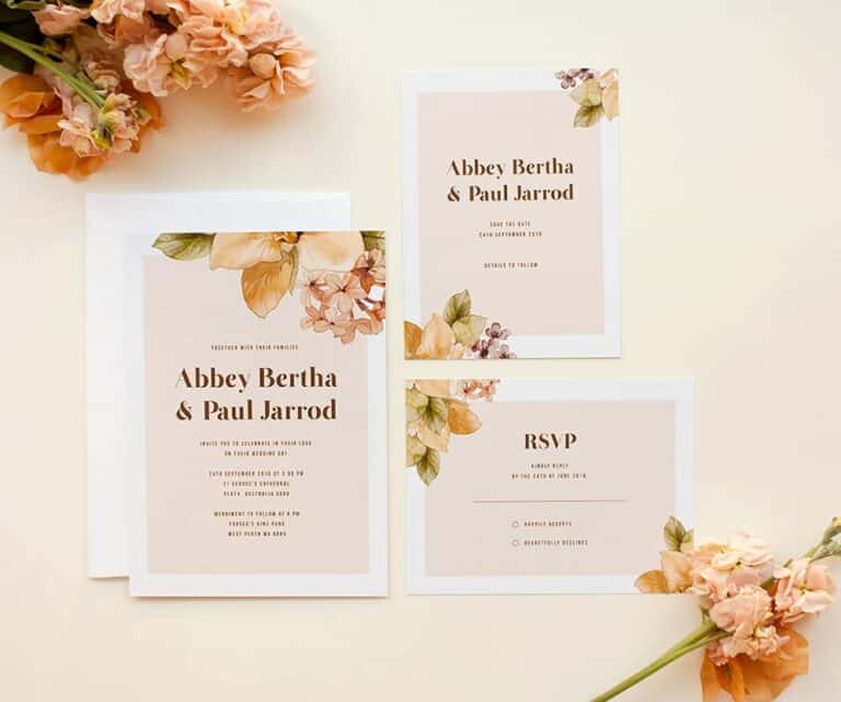 20 TOP FLORAL WEDDING INVITES | Bespoke-Bride: Wedding Blog