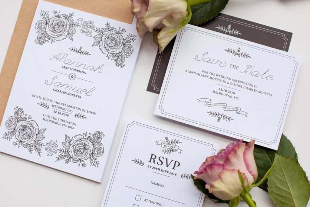 20 TOP FLORAL WEDDING INVITES | Bespoke-Bride: Wedding Blog