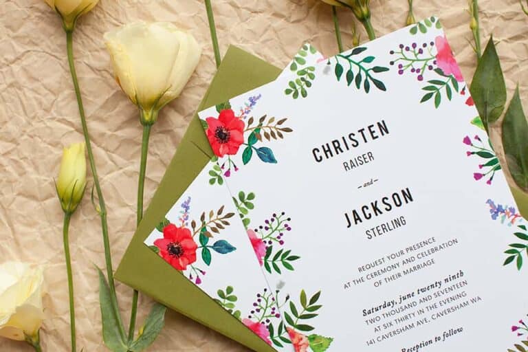 20 TOP FLORAL WEDDING INVITES | Bespoke-Bride: Wedding Blog