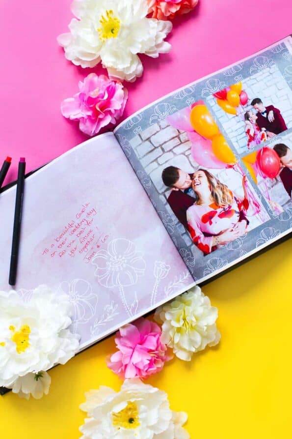 TURN YOUR ENGAGEMENT PHOTOS INTO A UNIQUE WEDDING GUEST BOOK | Bespoke ...
