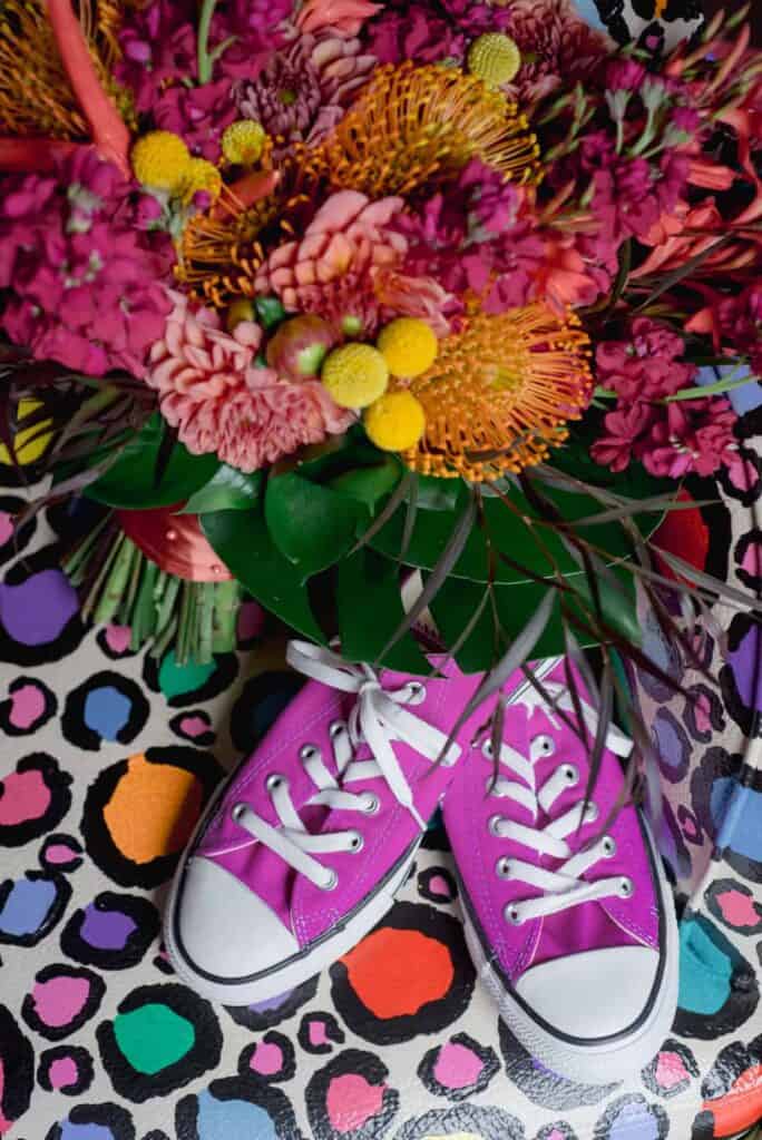 COLOURFUL LEOPARD PRINT WEDDING IDEAS AT SAINT KATE ARTS HOTEL ...