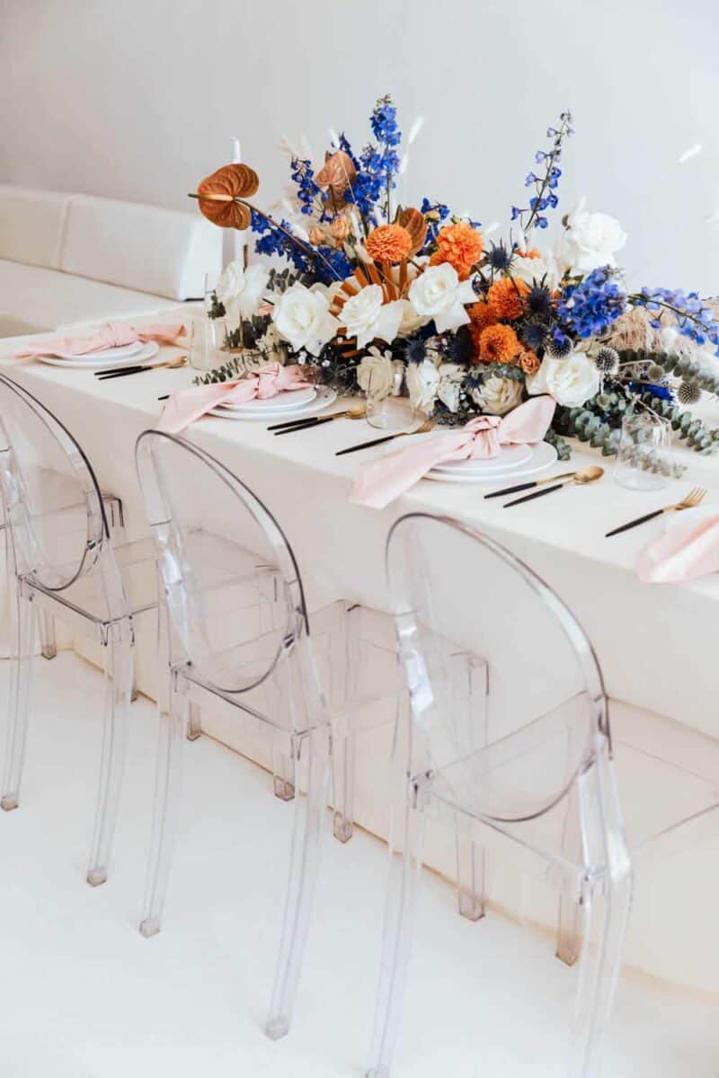 MODERN ART INSPIRED ENGAGEMENT DINNER IDEAS | Bespoke-Bride: Wedding Blog