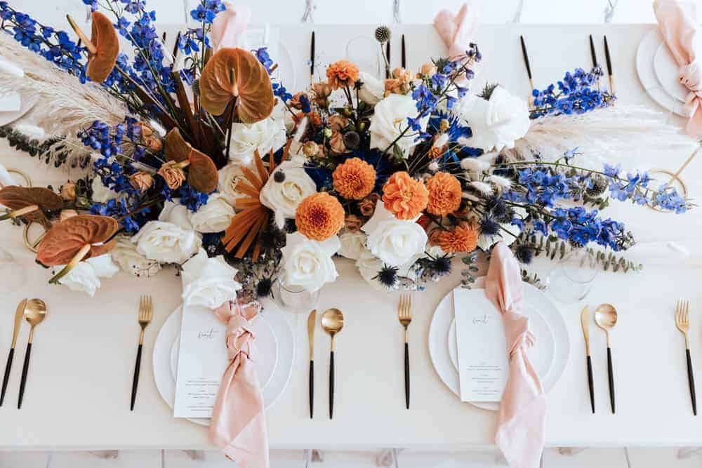 MODERN ART INSPIRED ENGAGEMENT DINNER IDEAS | Bespoke-Bride: Wedding Blog