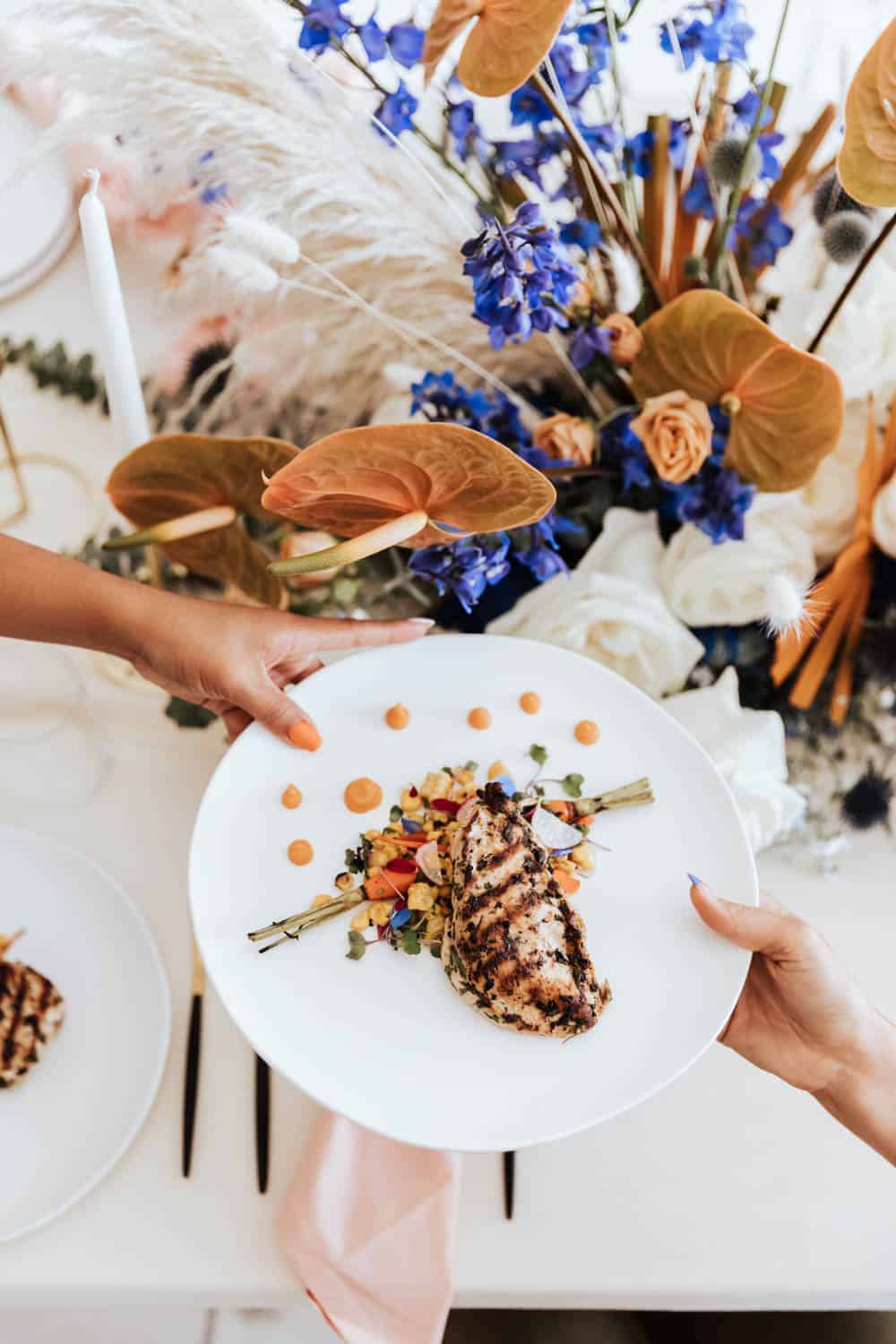 MODERN ART INSPIRED ENGAGEMENT DINNER IDEAS | Bespoke-Bride: Wedding Blog