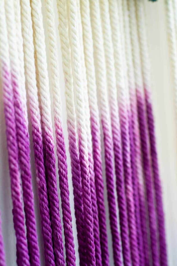 DIY DYED MACRAME WALL HANGING BACKDROP TUTORIAL | Bespoke-Bride ...