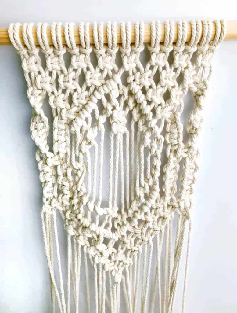 DIY DYED MACRAME WALL HANGING BACKDROP TUTORIAL | Bespoke-Bride ...