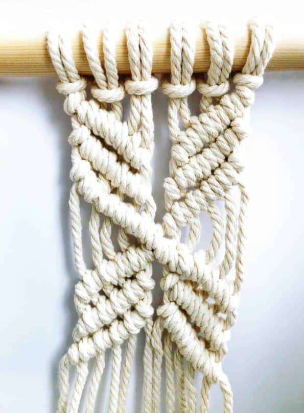 DIY DYED MACRAME WALL HANGING BACKDROP TUTORIAL | Bespoke-Bride ...